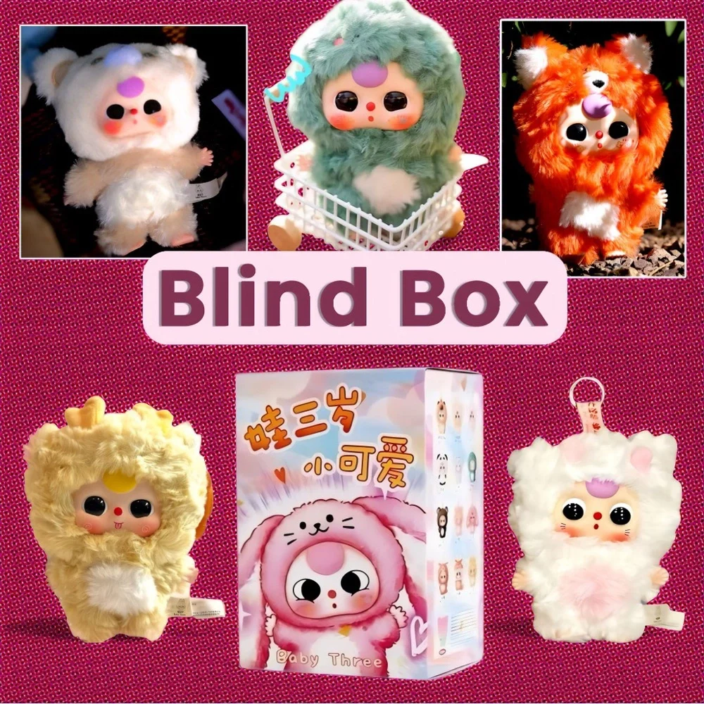 Baby Three | Toys | Baby Three Delovely Plush Blind Box | Poshmark